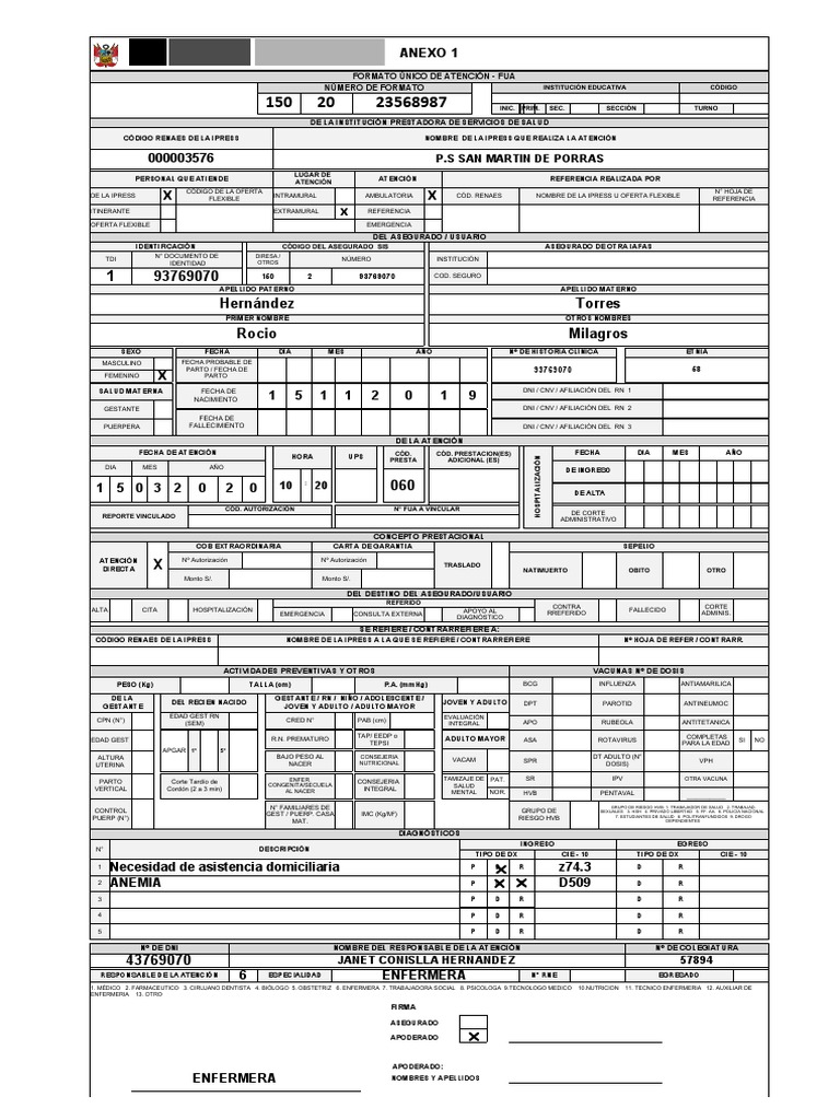 Fua 060 | PDF | Ciencias de la Salud | Cuidado de la salud