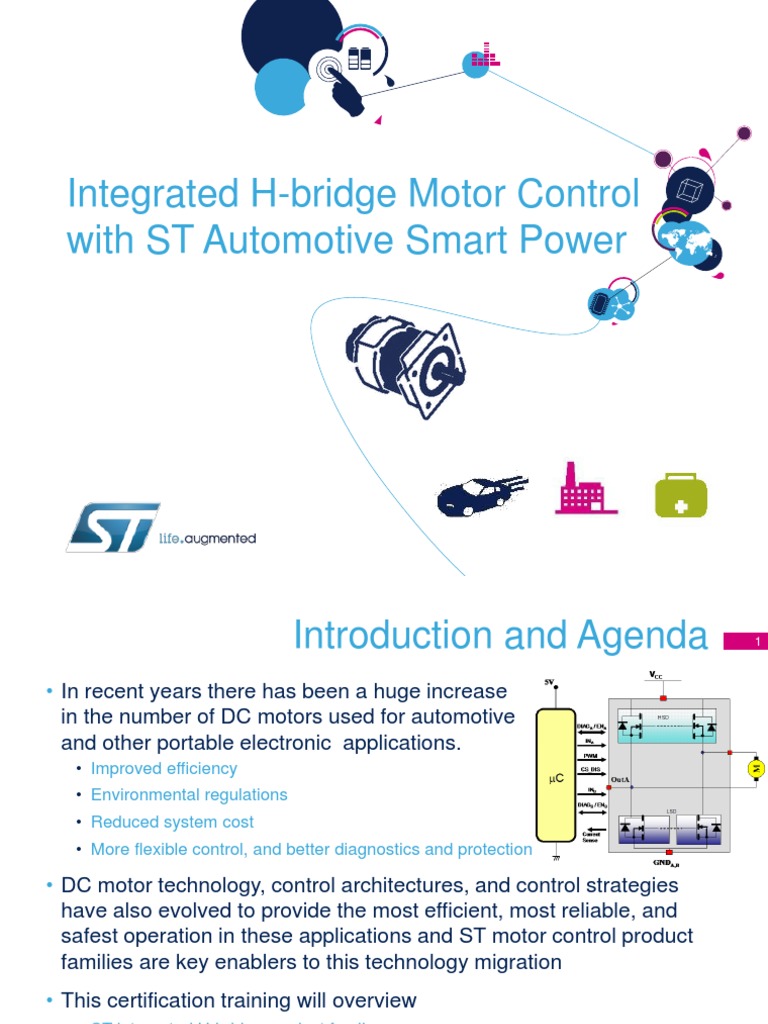 En - Integrated H-Bridge Motor Control | PDF | Electric Motor | Power ...