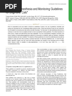 2020 Anesthesia and Monitoring-Guidelines Final | PDF | Anesthesia ...