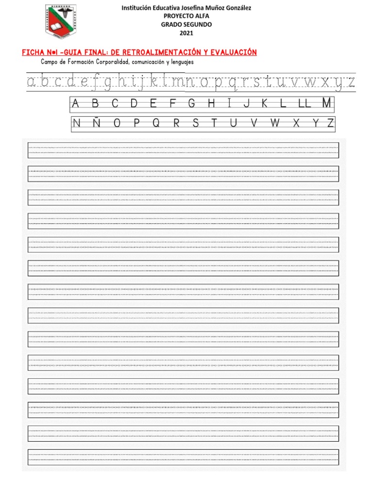 Fichas Final Periodo 1 | PDF