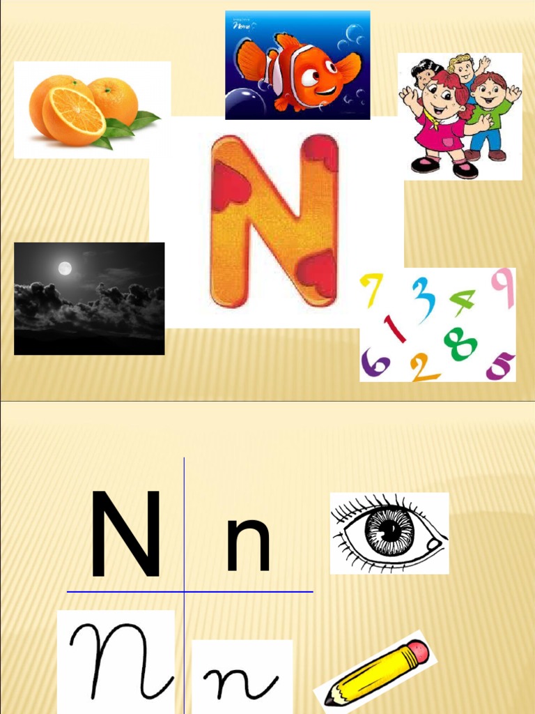 Sílabas con la consonante N para niños | PDF
