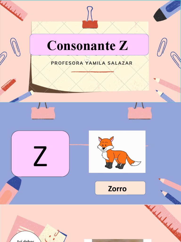 Consonante Z | PDF