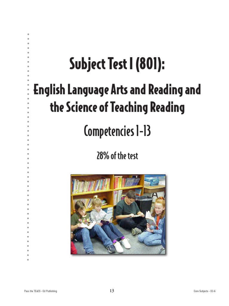 Core Sub EC-6 Sample | PDF | Syllable | Speech