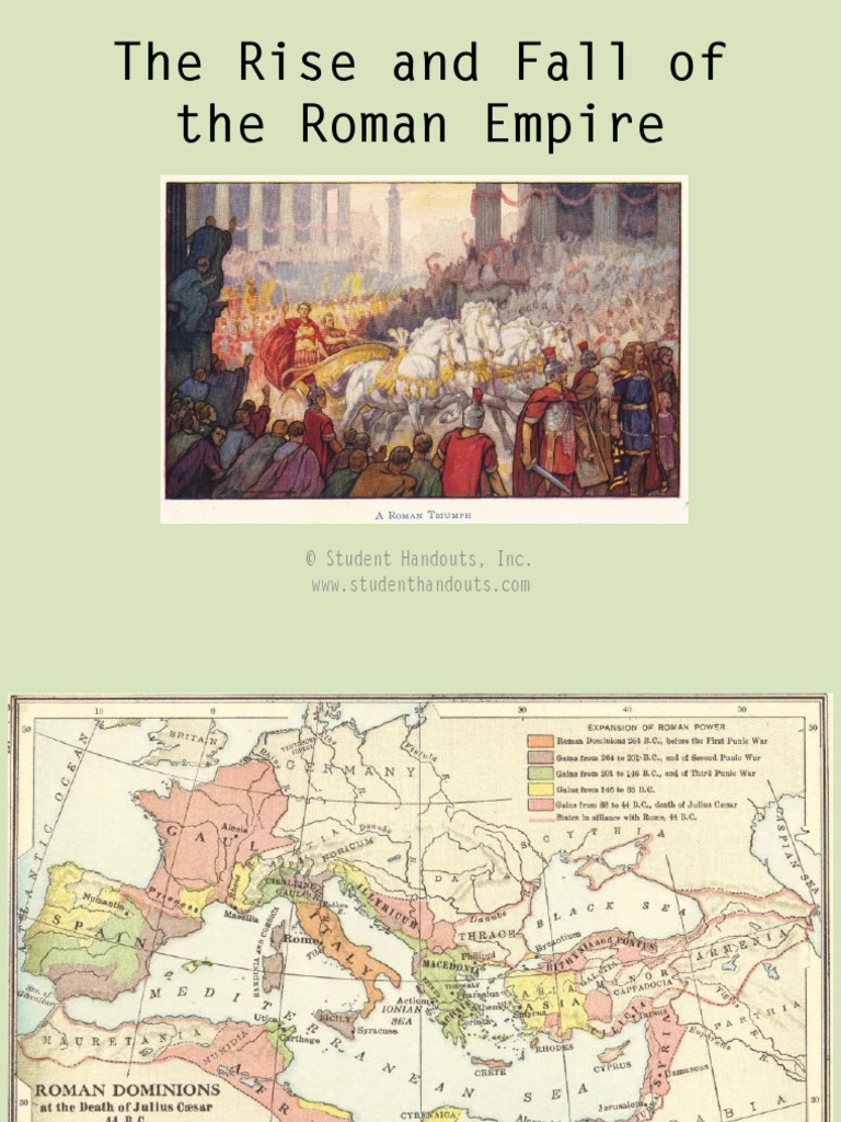 09.04.rise and Fall of The Roman Empire | PDF | Ancient Rome | Roman Empire