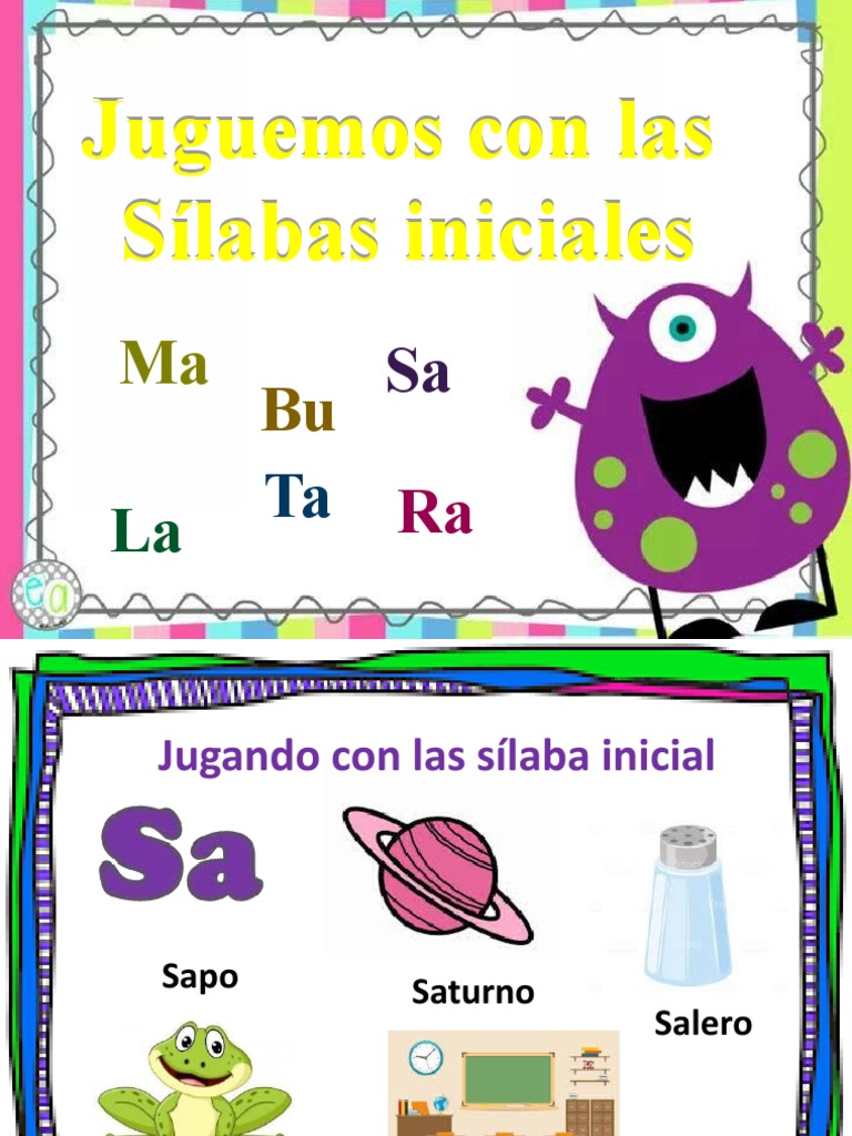 Silaba Inicial | PDF