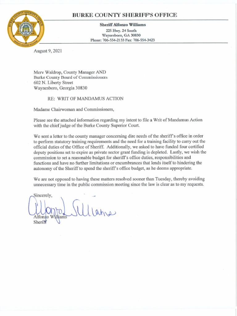 Writ of Mandamus | PDF