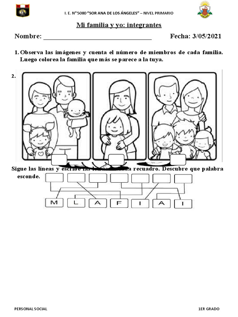 Mi Familia y Yo Integrantes | PDF