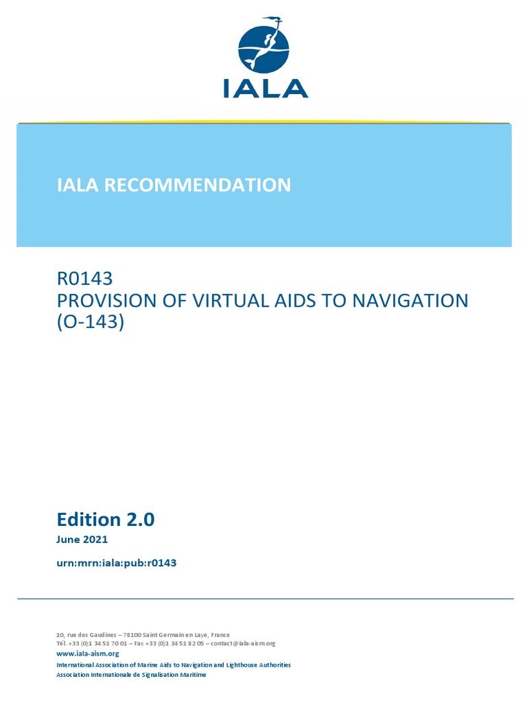 Guidance on the Use of Virtual Aids to Navigation | PDF | Water ...
