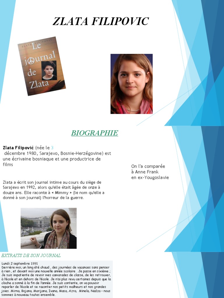 Zlata Filipovic | PDF | Art | Mystère, thriller et fiction policière