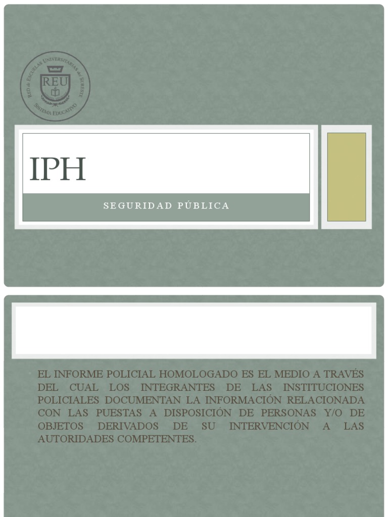 Iph PowerPoint | PDF