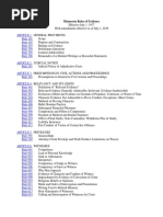 Indiana Court Evidence Rules Overview | PDF | Evidence (Law) | Witness