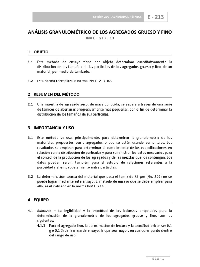 Inv E-213-13 | PDF | Ingeniería de Procesos | Cantidades fisicas