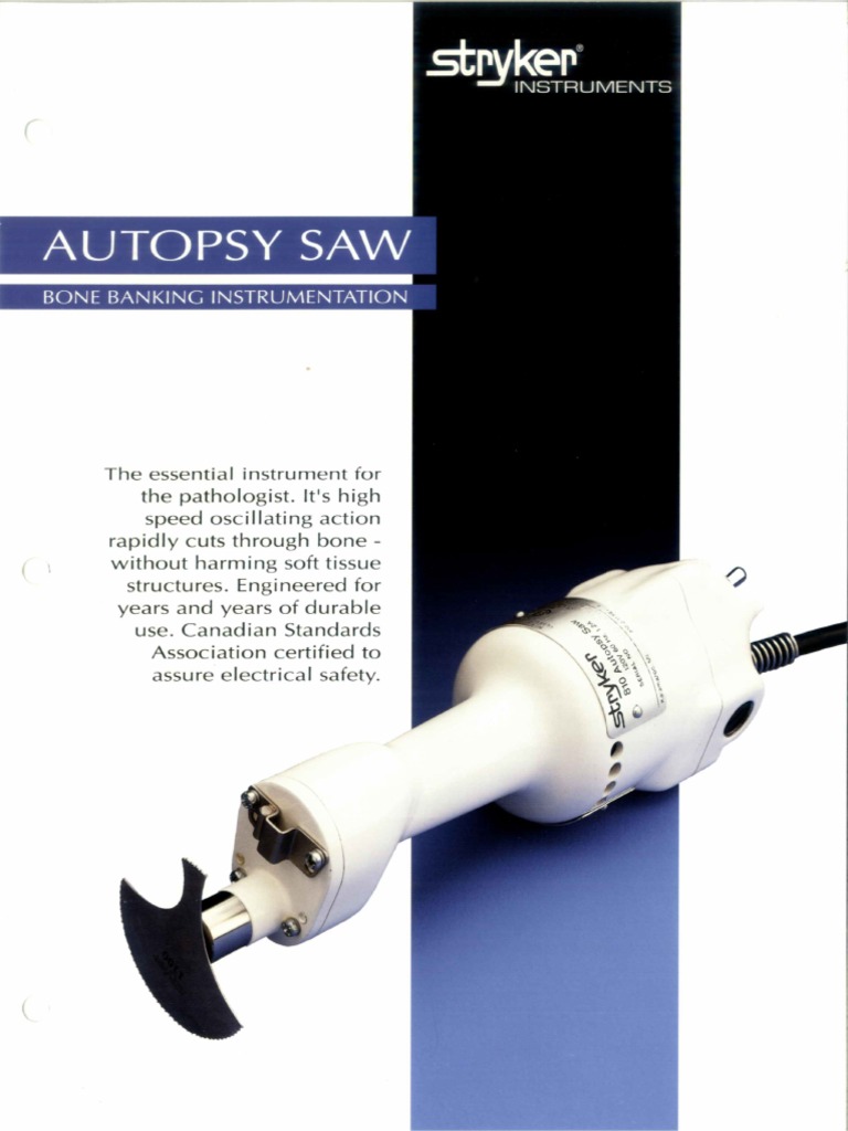 Autopsy Saw Brochure | PDF
