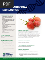 Dna Extraction Lab Report | PDF | Experiment | Dna