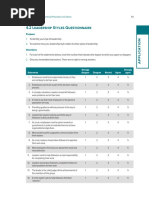 Sample Items The Multifactor Leadership Questionnaire (MLQ) Form 5X ...