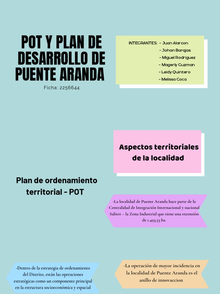 Pot y Plan de Desarrollo | Descargar gratis PDF | Bogotá ...