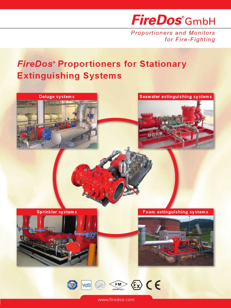 Firedos: Proportioners For Stationary Extinguishing Systems | PDF ...