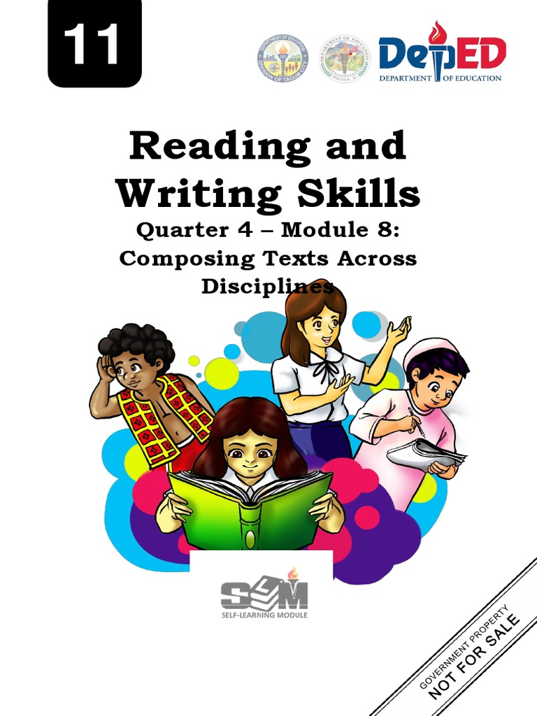 SLM SHS RWS Q4 Module 8 | PDF | Books | Argument