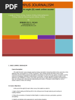 Special Program For Basic Journalism in Elementary | PDF | Copy Editing ...