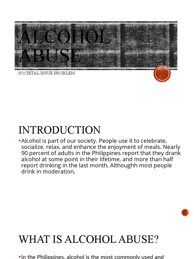 Alcohol Abuse | PDF | Alcoholism | Health Sciences