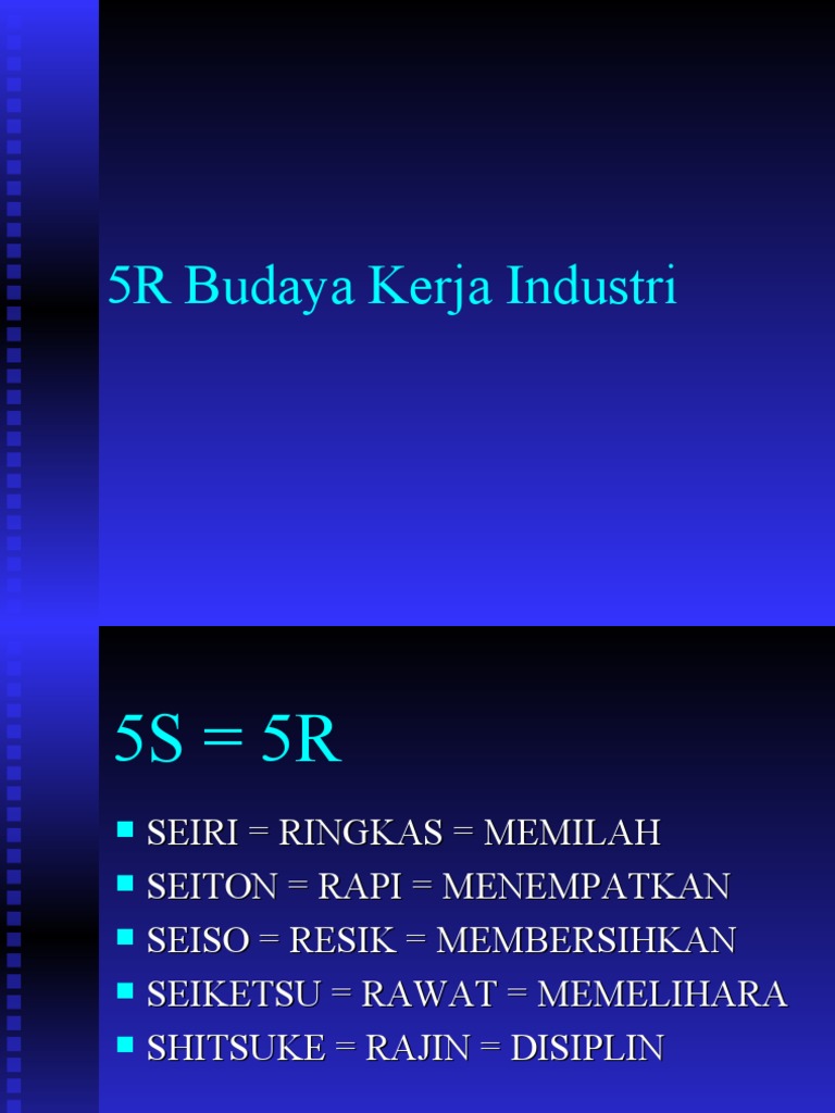 5R Budaya Kerja Industri - 2 | PDF