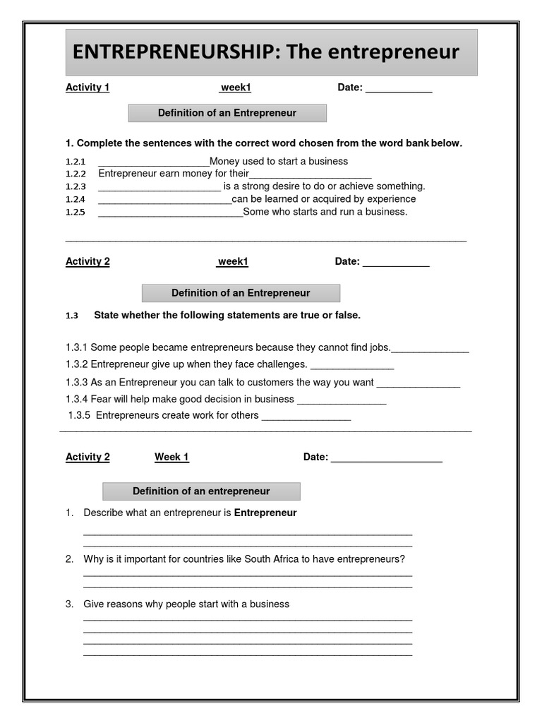 Term 3 Ems Workbook | PDF | Entrepreneurship | Profit (Economics)