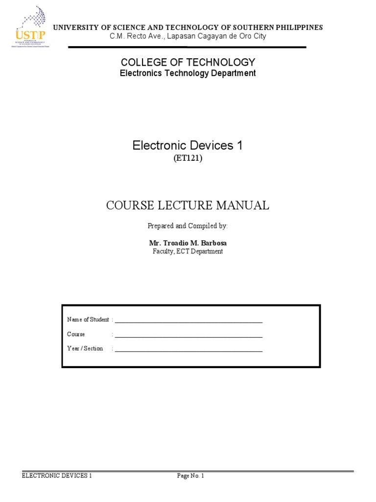 Module 5 - Elec Dev 1 | PDF | Bipolar Junction Transistor | Transistor