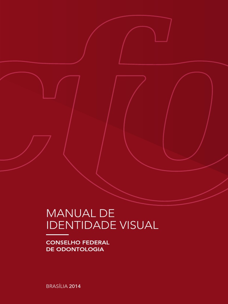 Manual Projeto de Identidade Visual CFO | PDF | Cor | Impressão