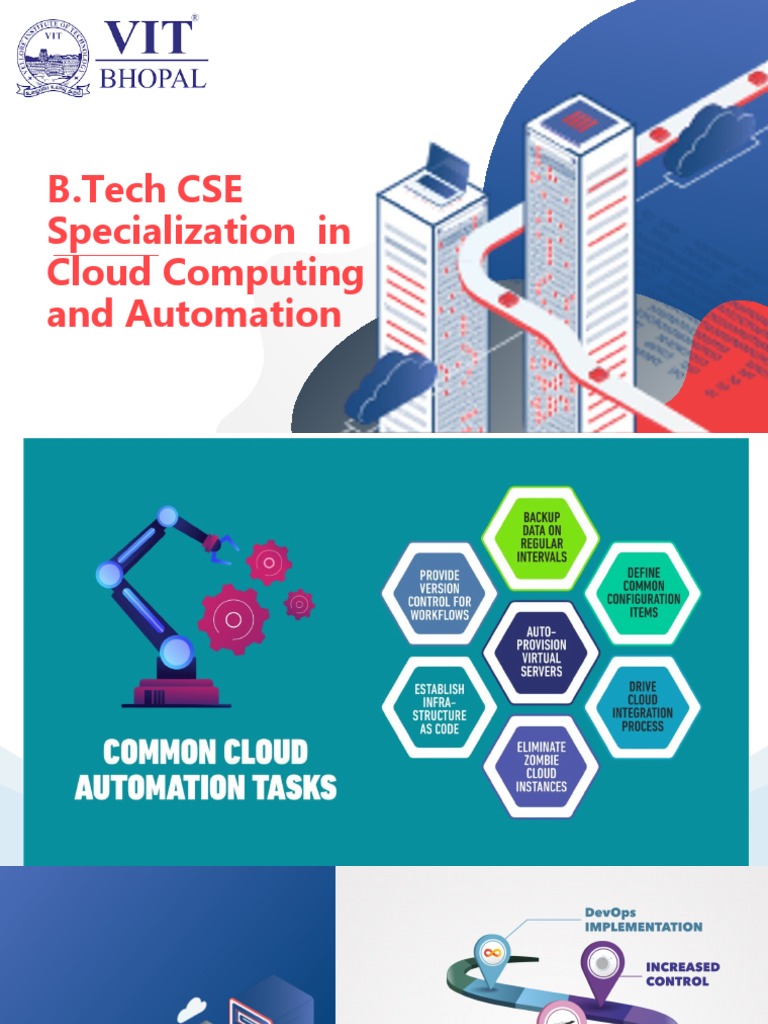 B.Tech CSE Specialization in Cloud Computing and Automation | PDF ...
