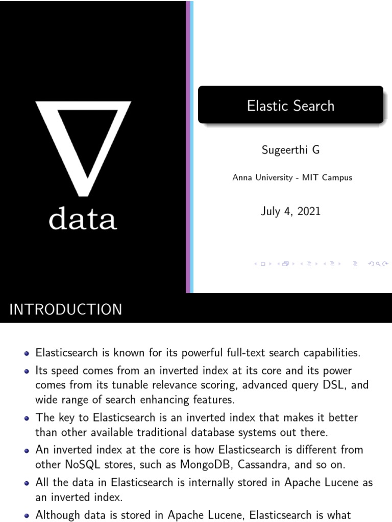 Elastic Search | PDF | Search Engine Indexing | Databases