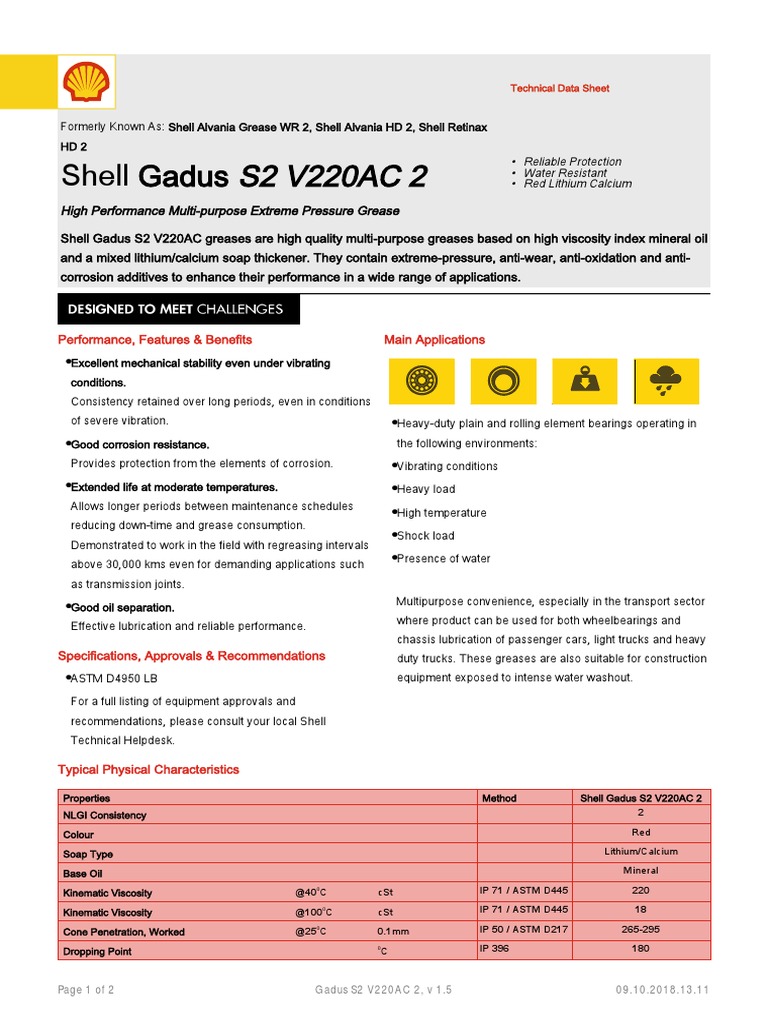 Technical Data Sheet for High Performance Multi-purpose Extreme ...