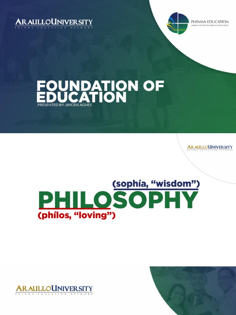 Foundations of Education | Download Free PDF | Learning | Teachers