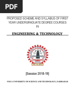 B.Tech 1st Year Syllabus 2025 IKGPTU | PDF | Equations | Integral