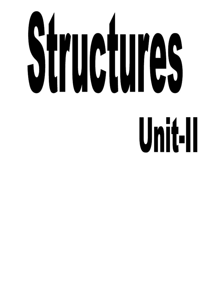 Unit 2.2 (Structures) | PDF | Pointer (Computer Programming) | Software ... Unit 2.2 (Structures) | PDF | Pointer (Computer Programming) | Software ...