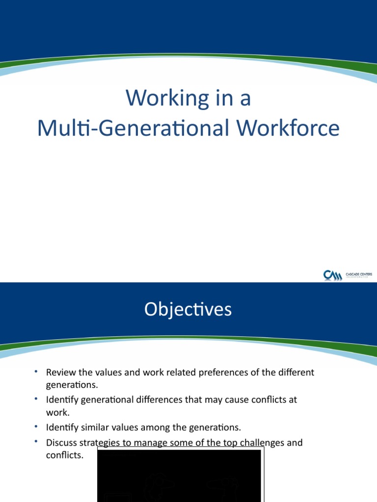 Generations at Work | PDF | Value (Ethics) | Millennials
