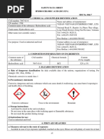 Sanosil Biotech Pvt. LTD.: Material Safety Data Sheet | PDF | Hydrogen Peroxide | Water
