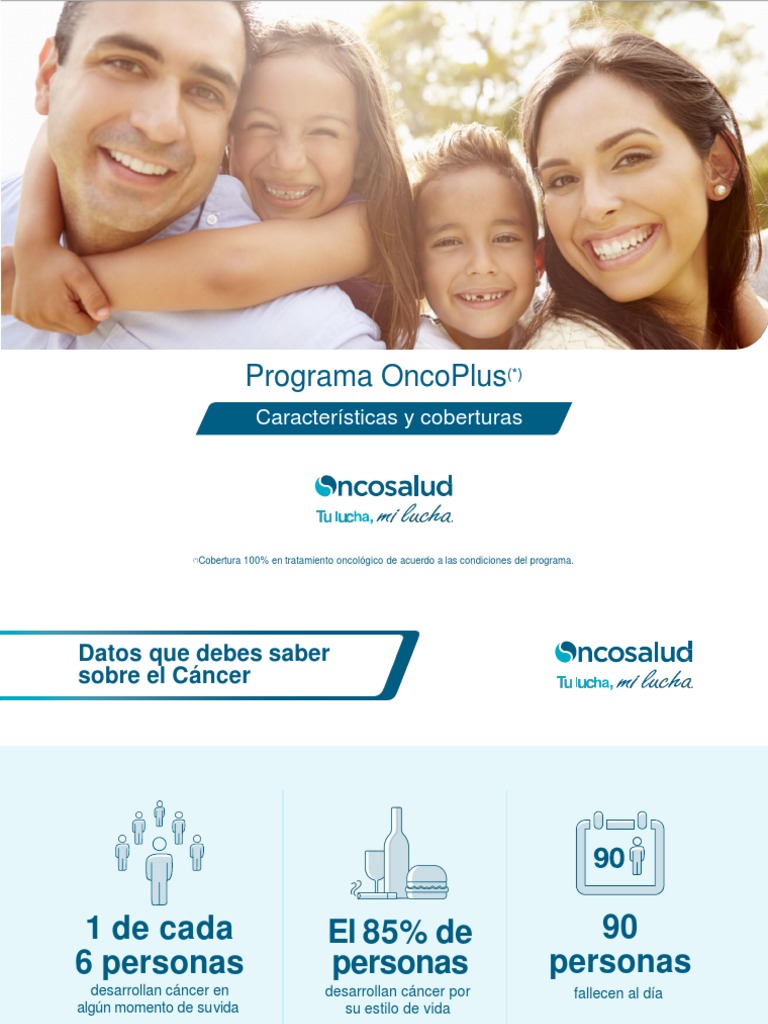 Brochure Oncoplus Beneficios | PDF | Cáncer | Quimioterapia