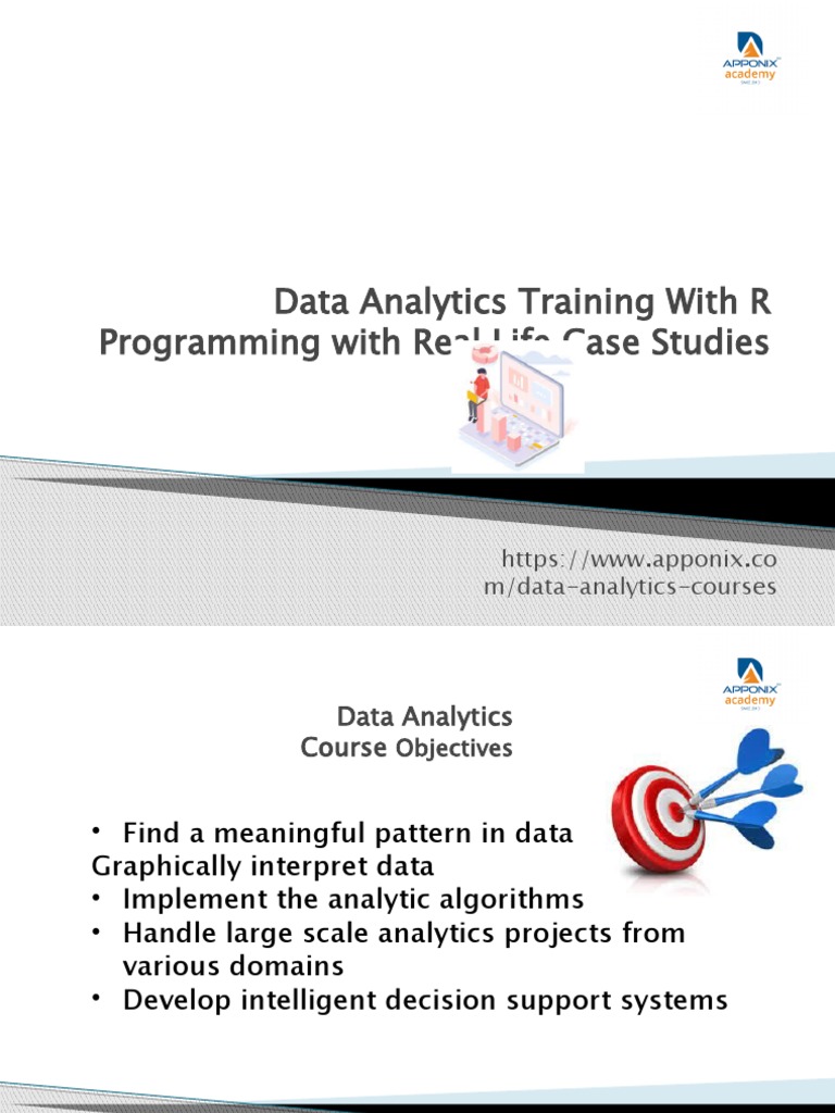 Data Analytics Training With R Programming With Real Life Case Studies | PDF | Analytics | Data