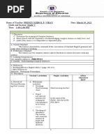 Espiloy COT DLP Math 5 Q4 | PDF | Learning | Educational Technology