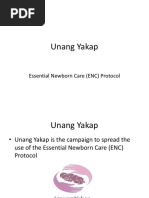 Unang Yakap: Essential Newborn Care (ENC) Protocol | PDF ...