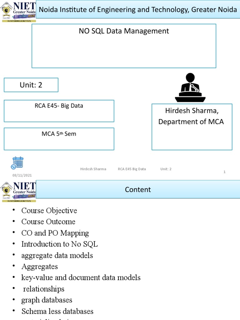 NO SQL Data Management | PDF | No Sql | Map Reduce