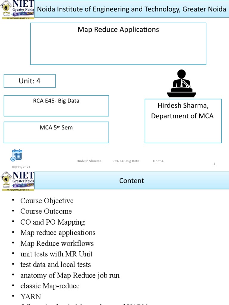 Unit4 BD | PDF | Map Reduce | Apache Hadoop