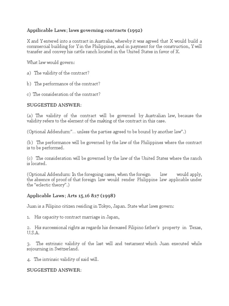 COL Samp e Q and A | PDF | Statute Of Limitations | Criminal Law