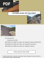 Tipos y Causas de Fallas en Taludes, Estabilidad de Taludes | PDF ...