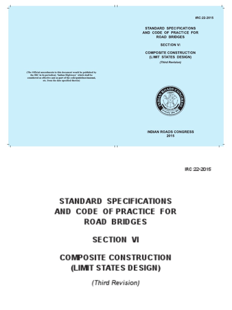 Irc 22 2015 | PDF | Strength Of Materials | Buckling