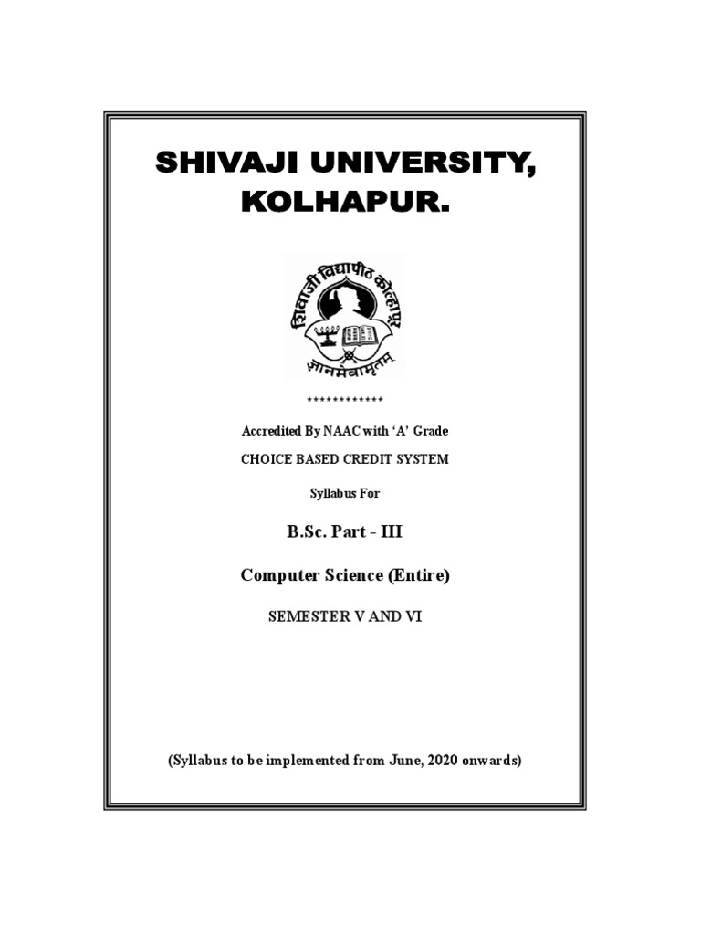 B.Sc. Part III Computer Science Entire 20-21 | PDF | Class (Computer Programming) | Data ...