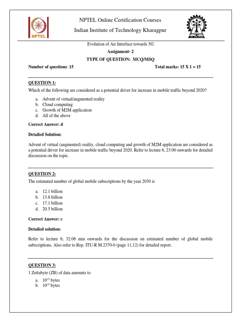 NPTEL Online Certification Courses Indian Institute of Technology ...