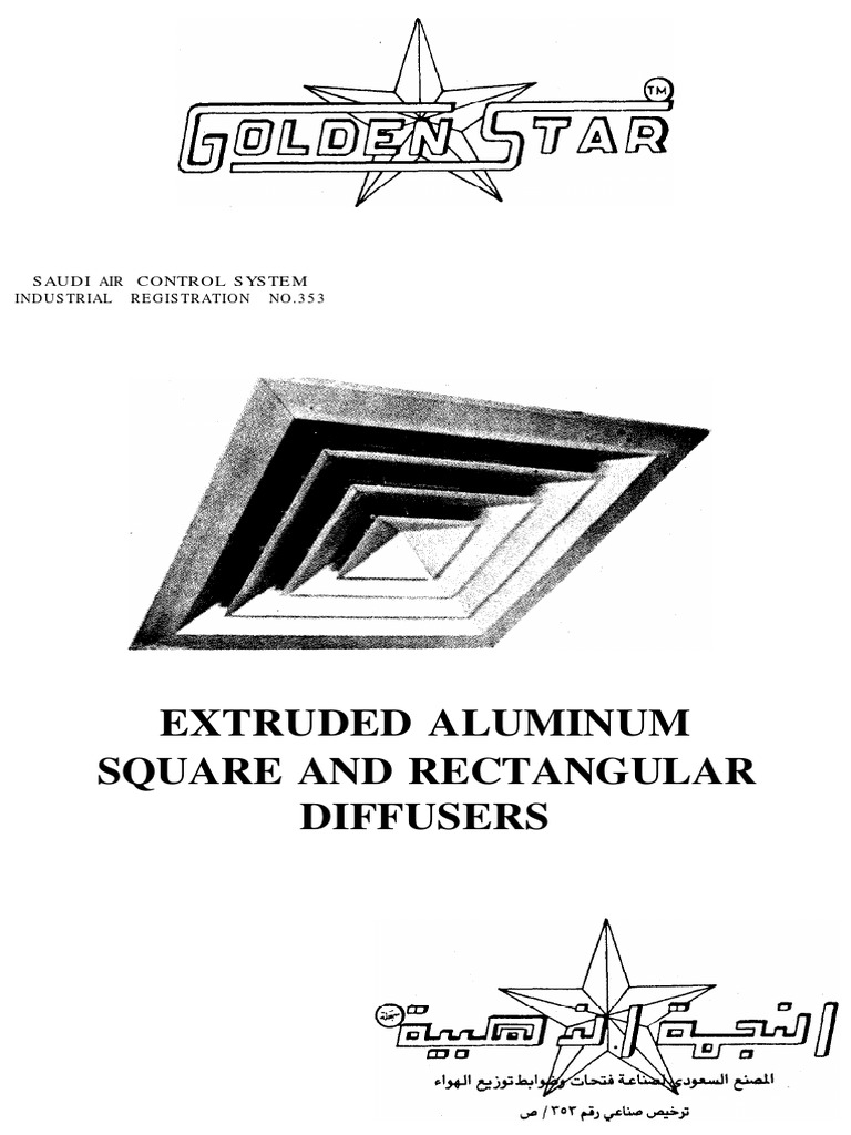 C19 Square Diffusers | PDF | Building Engineering | Mechanical Engineering