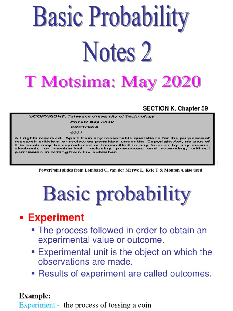 Unit 3 - Counting Rules | PDF | Probability And Statistics | Probability Theory