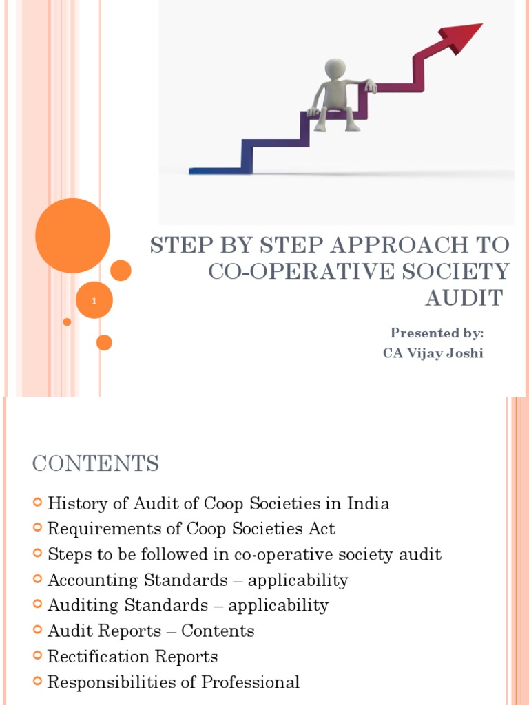 Stepbystep Approach Co Op Soc Audit | PDF | Audit | Depreciation
